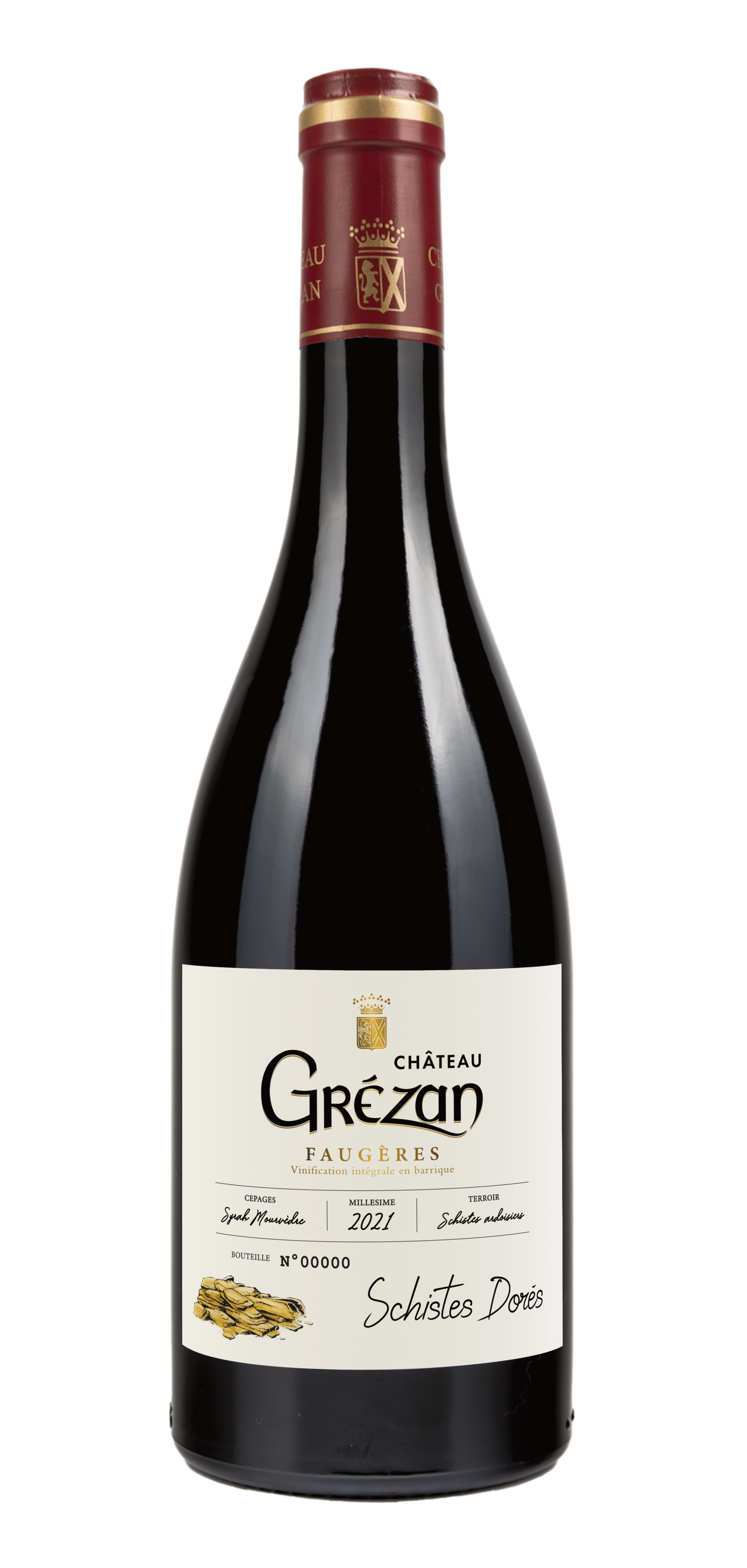 Les Schistes Dorés AOP Faugères Vins - Château et domaine Grézan